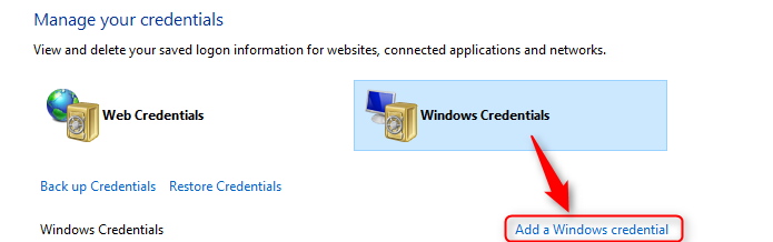 Save QikKids Web login details to Windows Credential Manager