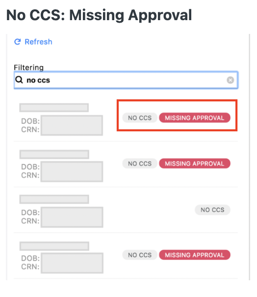 CCS: CCS Enrolment Troubleshooting